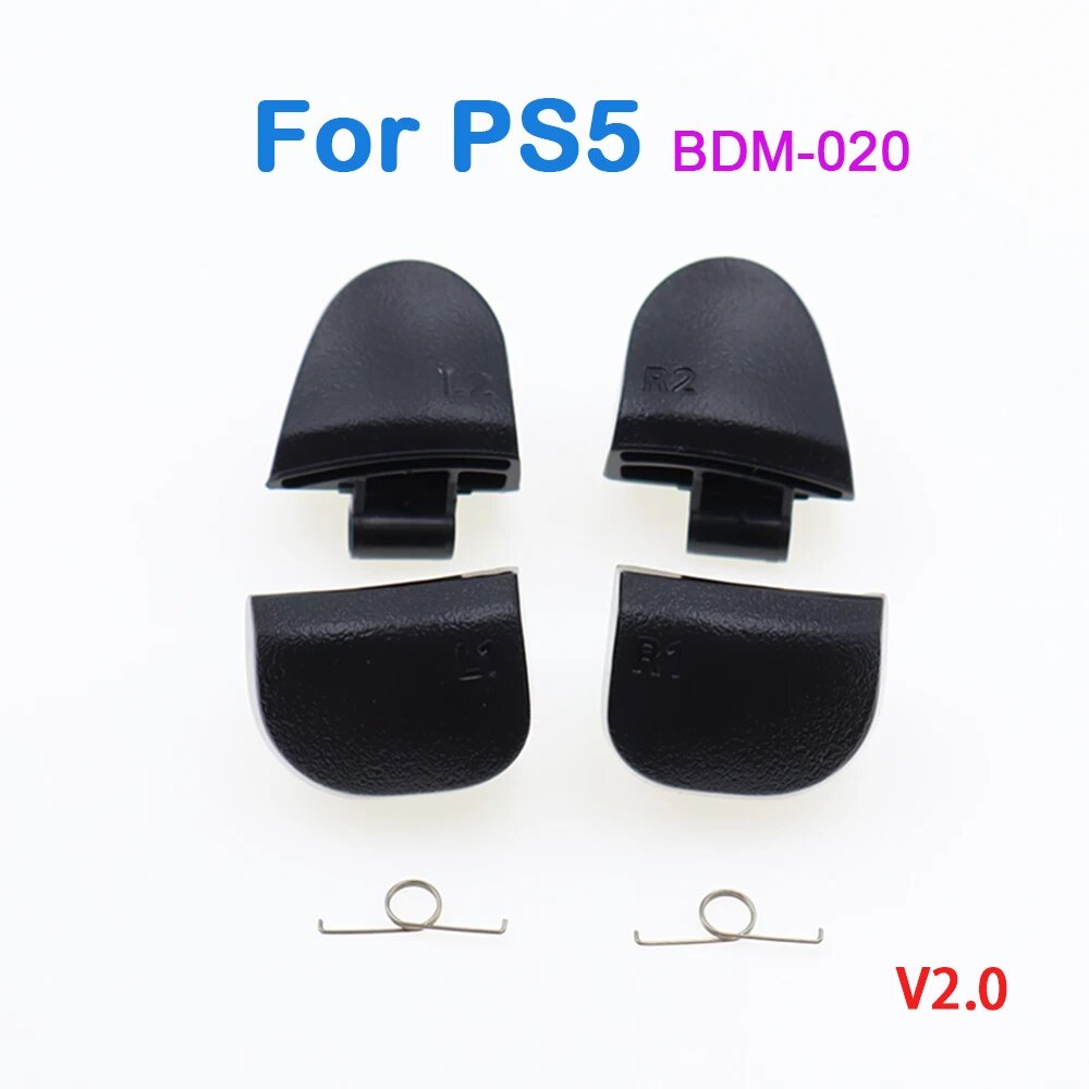 Кнопки триггера PS5 BDM-020, черные, 2шт, V2.0