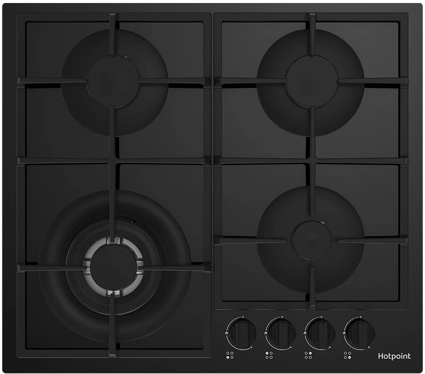 Газовая варочная панель Hotpoint HG 62FA/BK