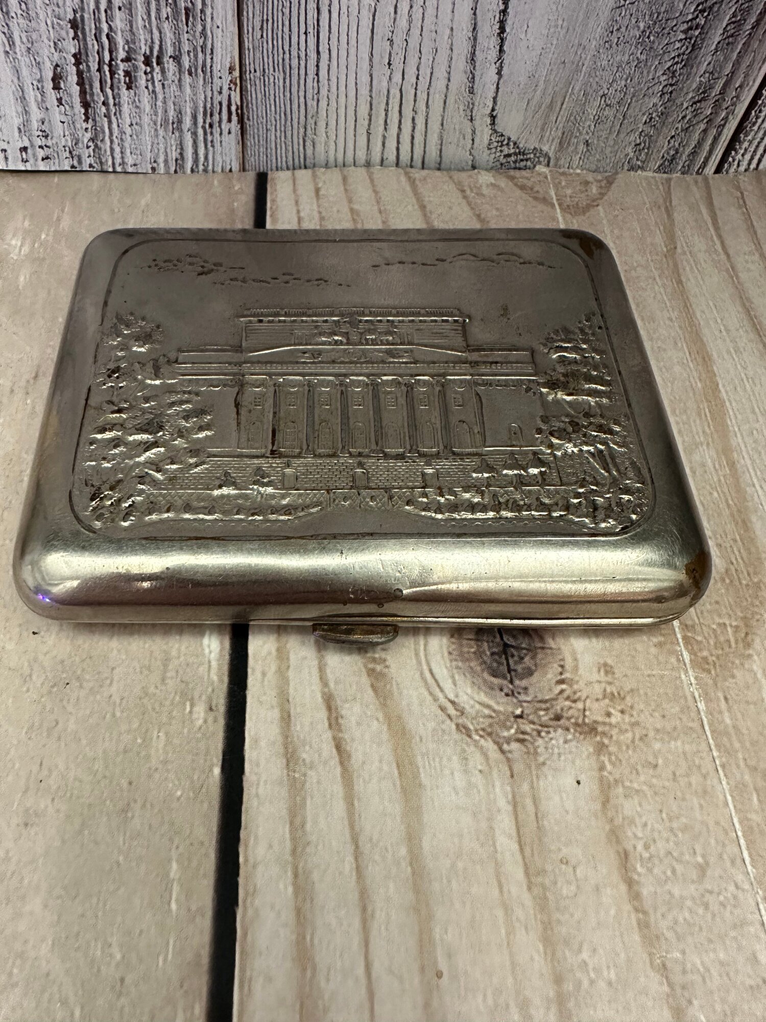 Портсигар Александровский Театр ссср 1960 годы Винтажный коллекционный Редкий