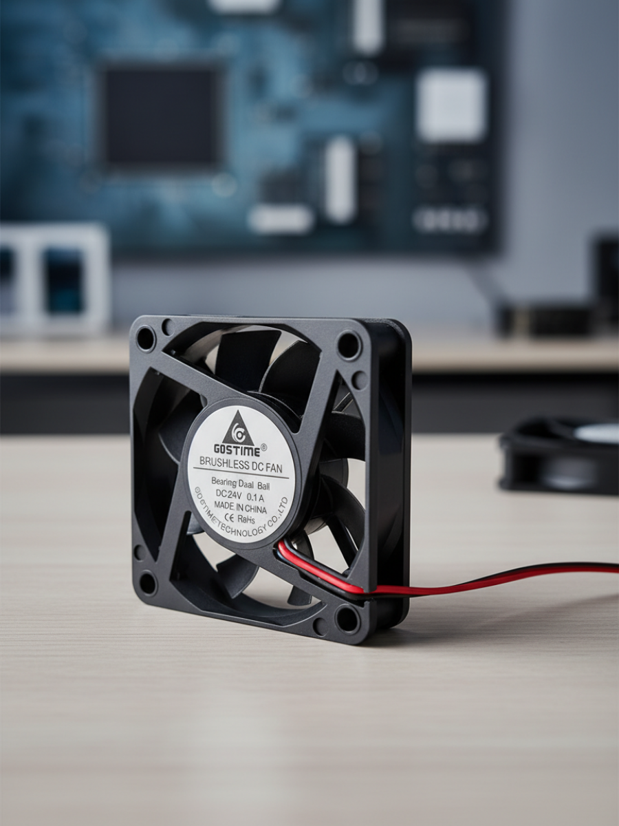Вентилятор GDStime 70x70x15мм 24V 0.1A на подшипниках