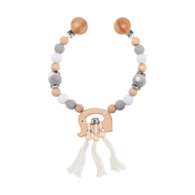 Деревянные вязаные игрушки для коляски Let's Make