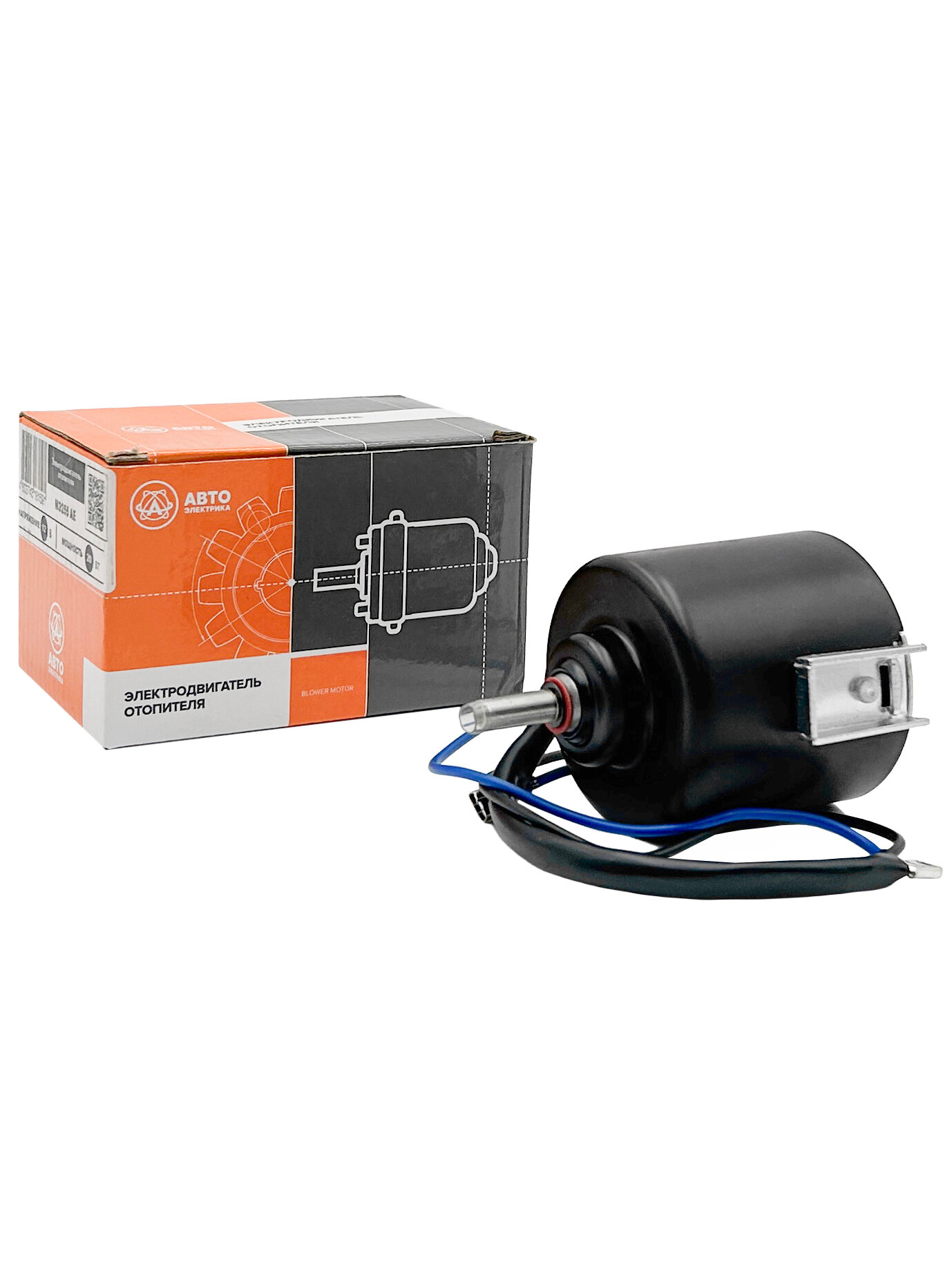 Электродвигатель отопителя для а/м ВАЗ-2101-2107 12В 20Вт - АвтоЭлектрика арт. МЭ255 AE