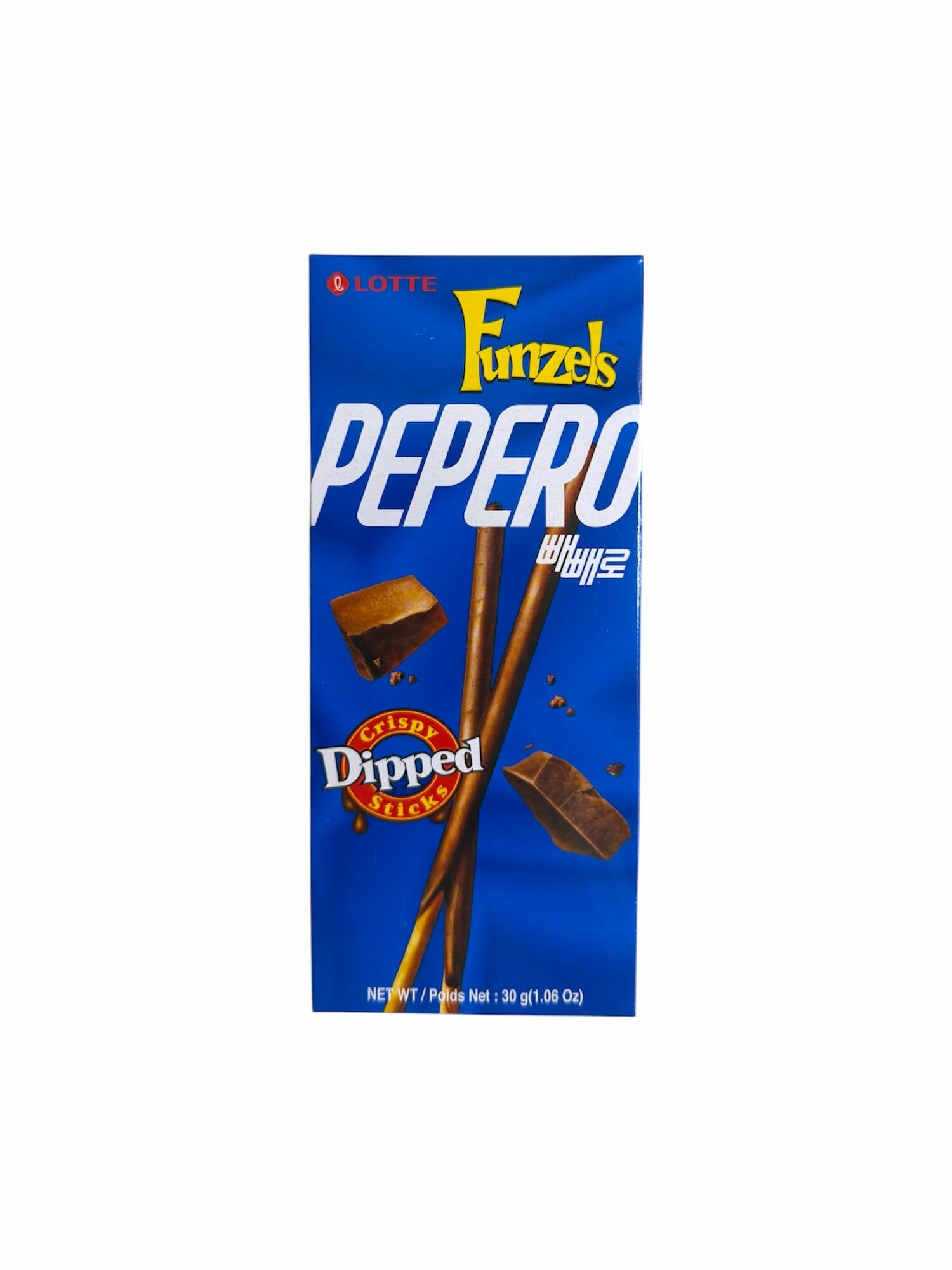 LOTTE Pepero FUNZELS Соломка в шоколадной глазури 30 гр
