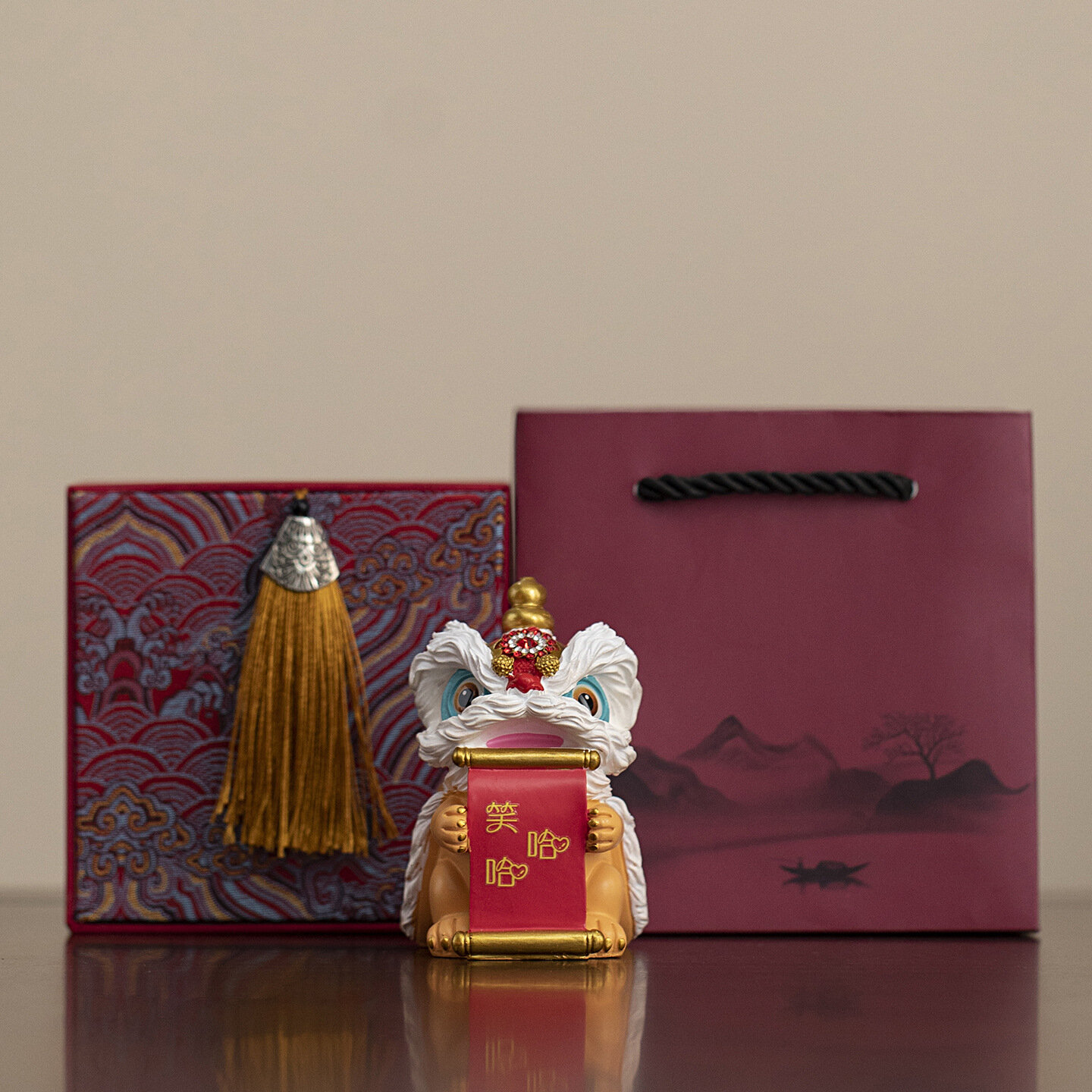 Креативные культурные украшения в китайском стиле с изображением танца льва, небольшие подарки на открытие магазина, новоселье, подарки для нового дома, сувениры и ответные подарки.