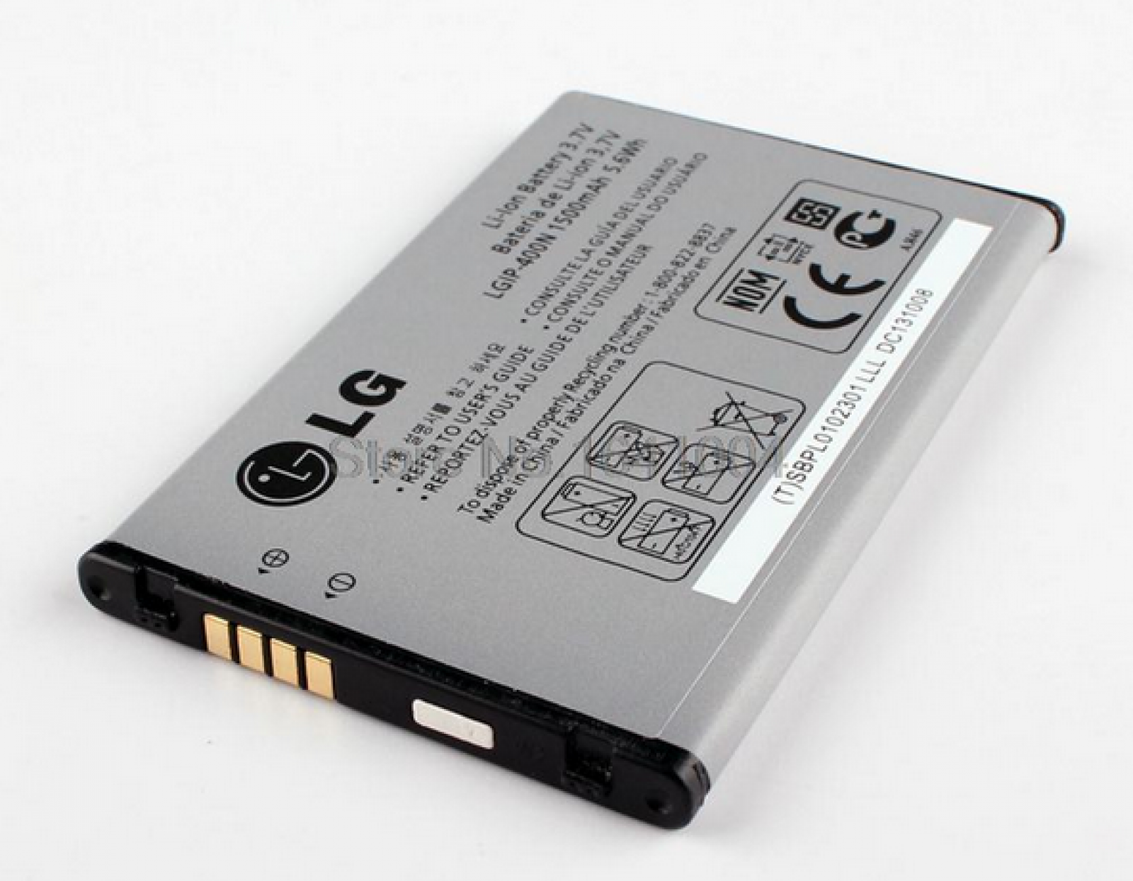 Аккумуляторная батарея MyPads LGIP-400N 1500 mAh для телефонов LG Optimus