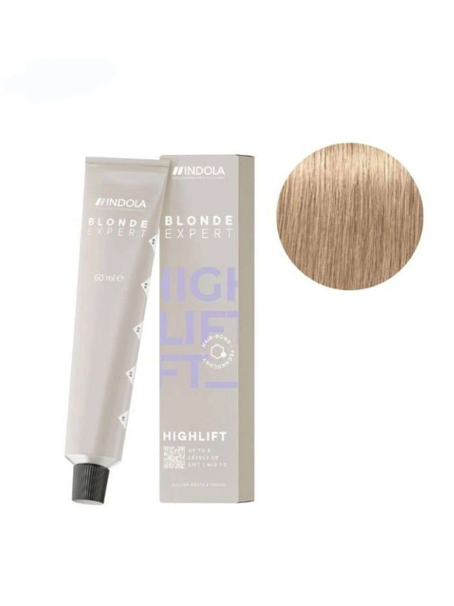 Осветляющий краситель для волос Indola Professional Blonde Expert Permanent Cream Coloration Hair-Bond, H.27+ (100.27+)
