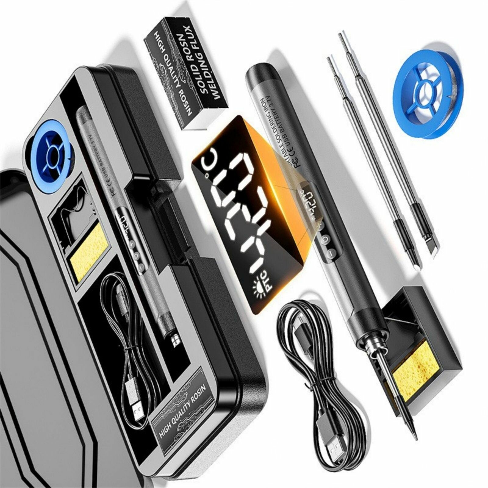 USB-контроллер с регулируемой температурой 260-420 предназначен для работы