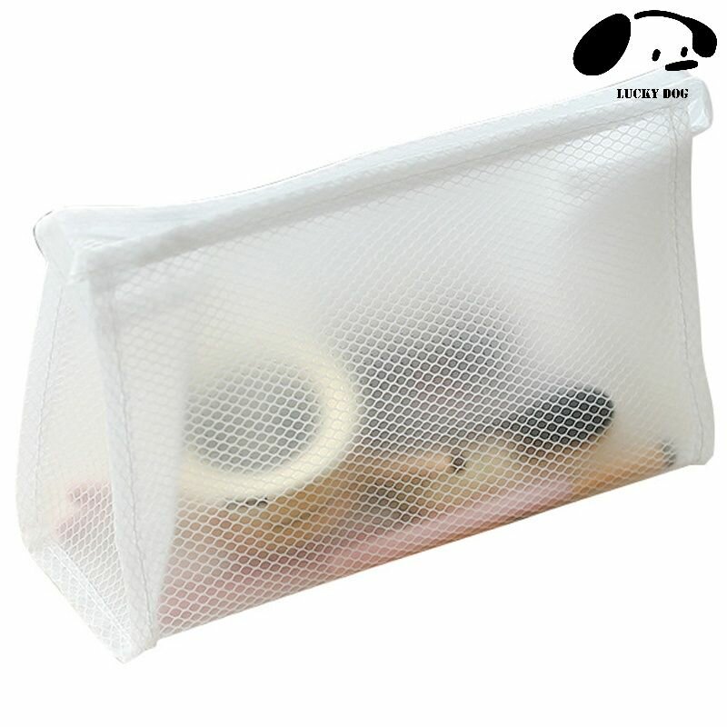 Косметичка для бассейна непромокаемая дорожная, белая