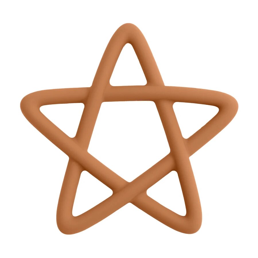 Индивидуальная пищевая форма пентаграммы Детские игрушки Детские Магнитные Силиконовые Прорезыватели Игрушки для малышей Детские аксессуары