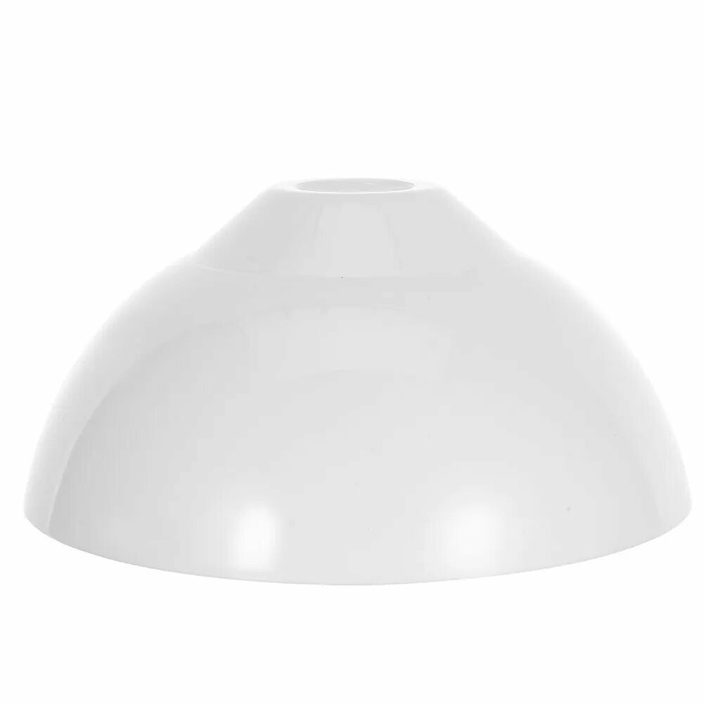 Плафон из белого пластика диаметром 245 мм с цоколем е27 для потолочных и подвесных ламп