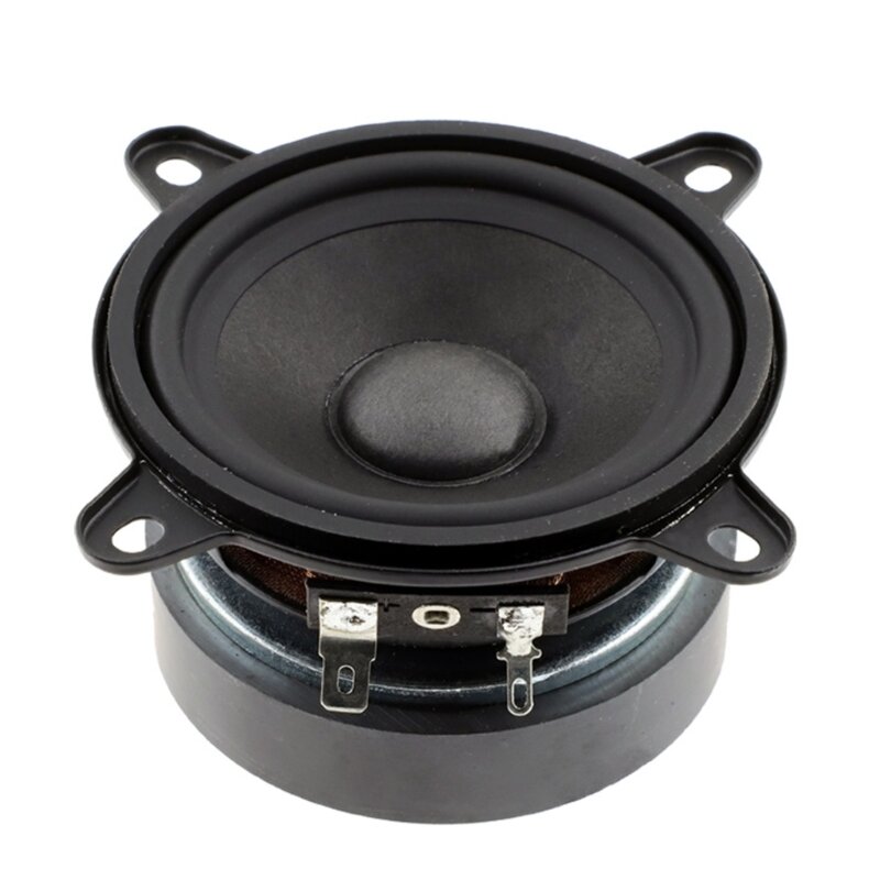 3-Дюймовый Низкочастотный Динамик Полного Диапазона 30 Вт 8 Ом Беспроводной Слуховой Драйвер С Усилением Басов И Металлическим Корпусом Для Домашнего Автомобиля DIY