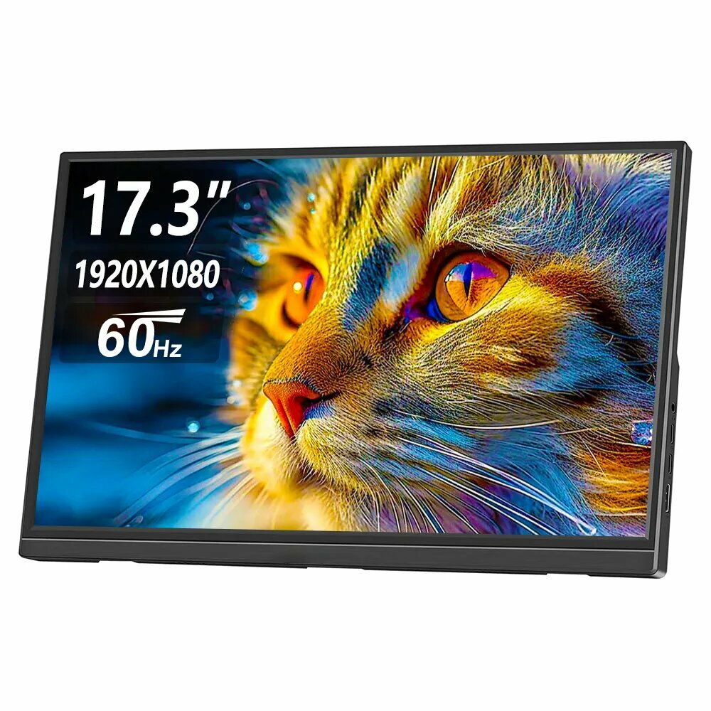17.3" Монитор, черный