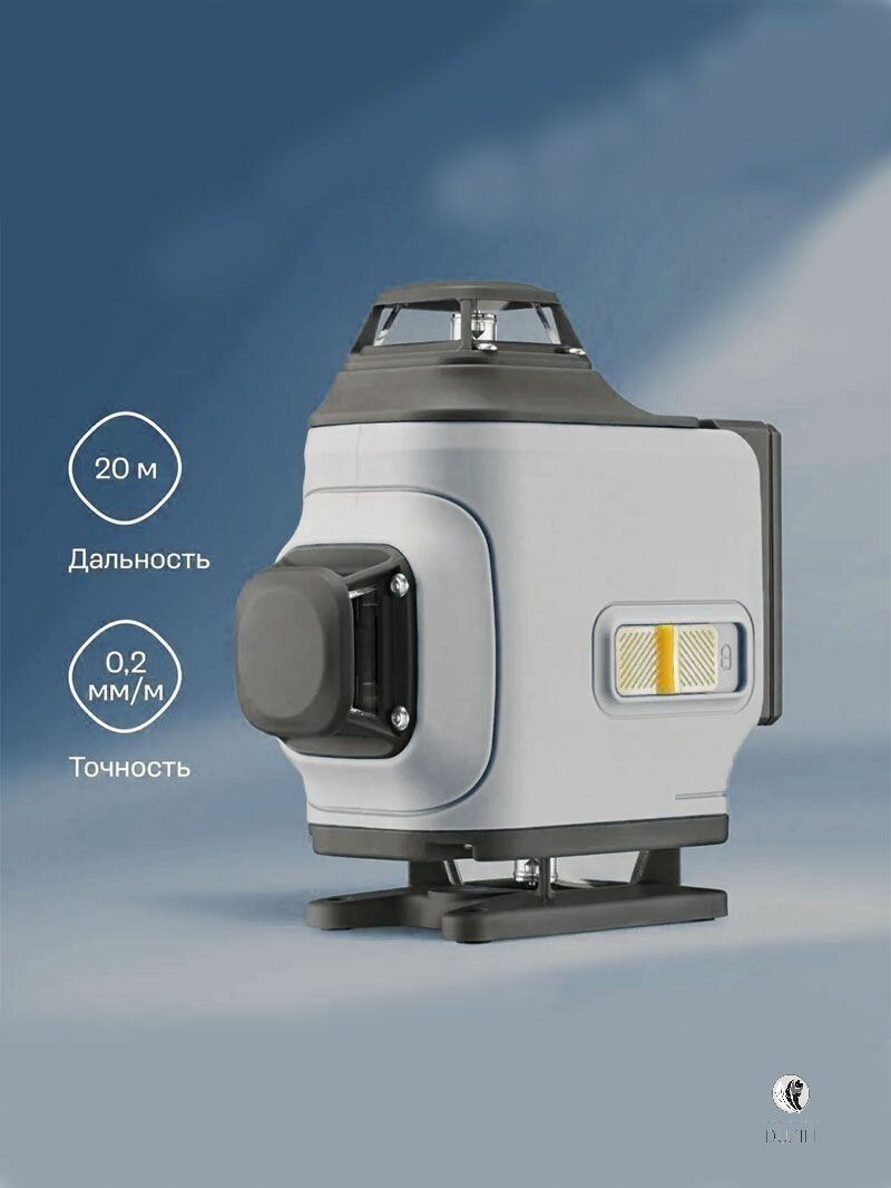 Лазерный уровень Nocord NCL.4P. B12, премиум зеленый луч 4х360