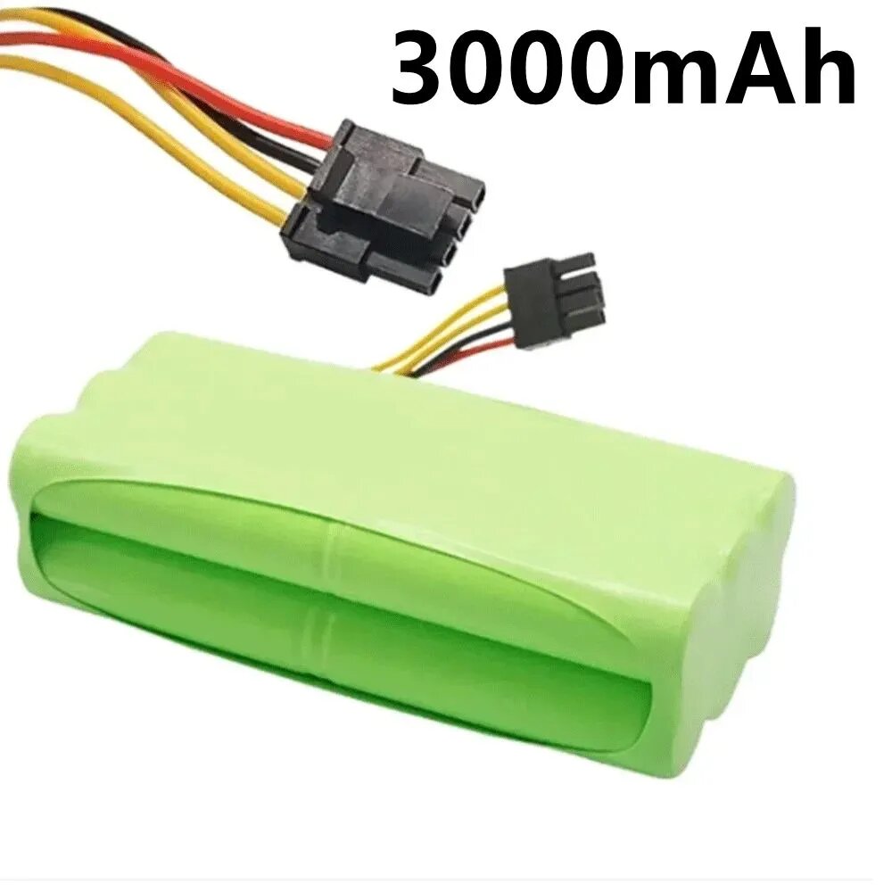 3000 Аккумулятор для Midea VCR03W VCR03 VCR01 VCR12 / Redmond RV-R300 RV-R310, BBK BV3521 BV3512 / Deebot Deepoo X600 ZN605 ZN606 ZN609, REB-R300 REB-R310