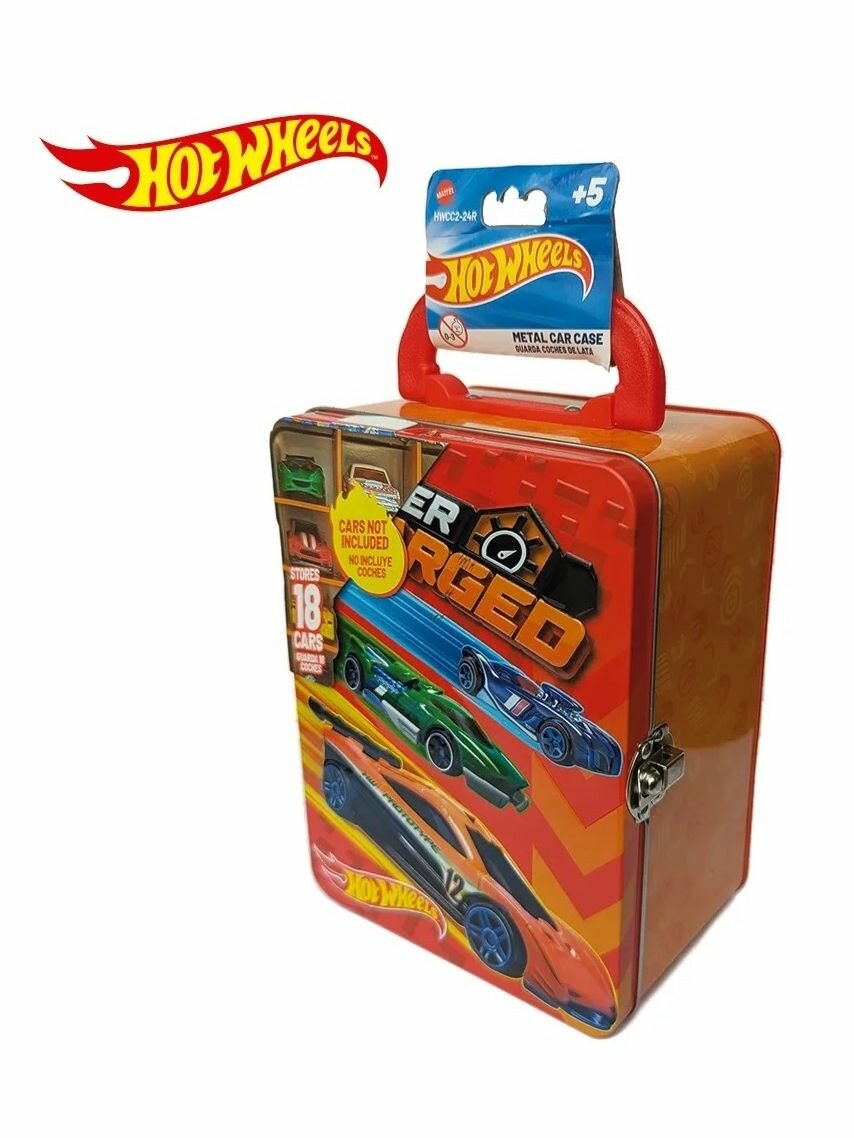 Портативный кейс для хранения 18 машинок Hot Wheels арт. HWCC