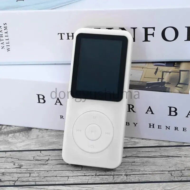 MP3-плеер портативный белый цвет с экраном microSD карта памяти музыкальный плеер