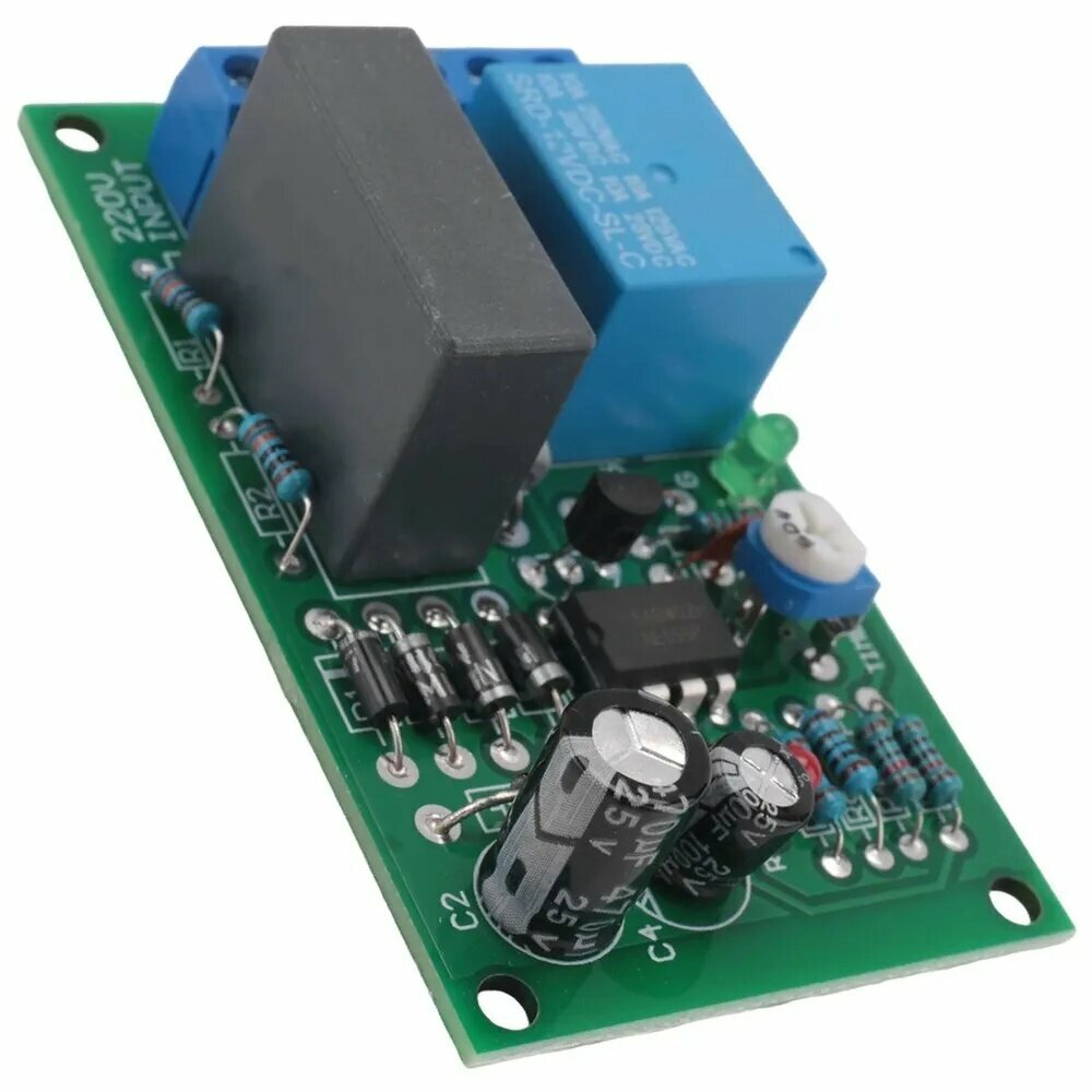 (J Q A C) Плата реле 220В, включение питания, временная задержка, схемный модуль, коридорный выключатель, лестничное освещение, D1B5