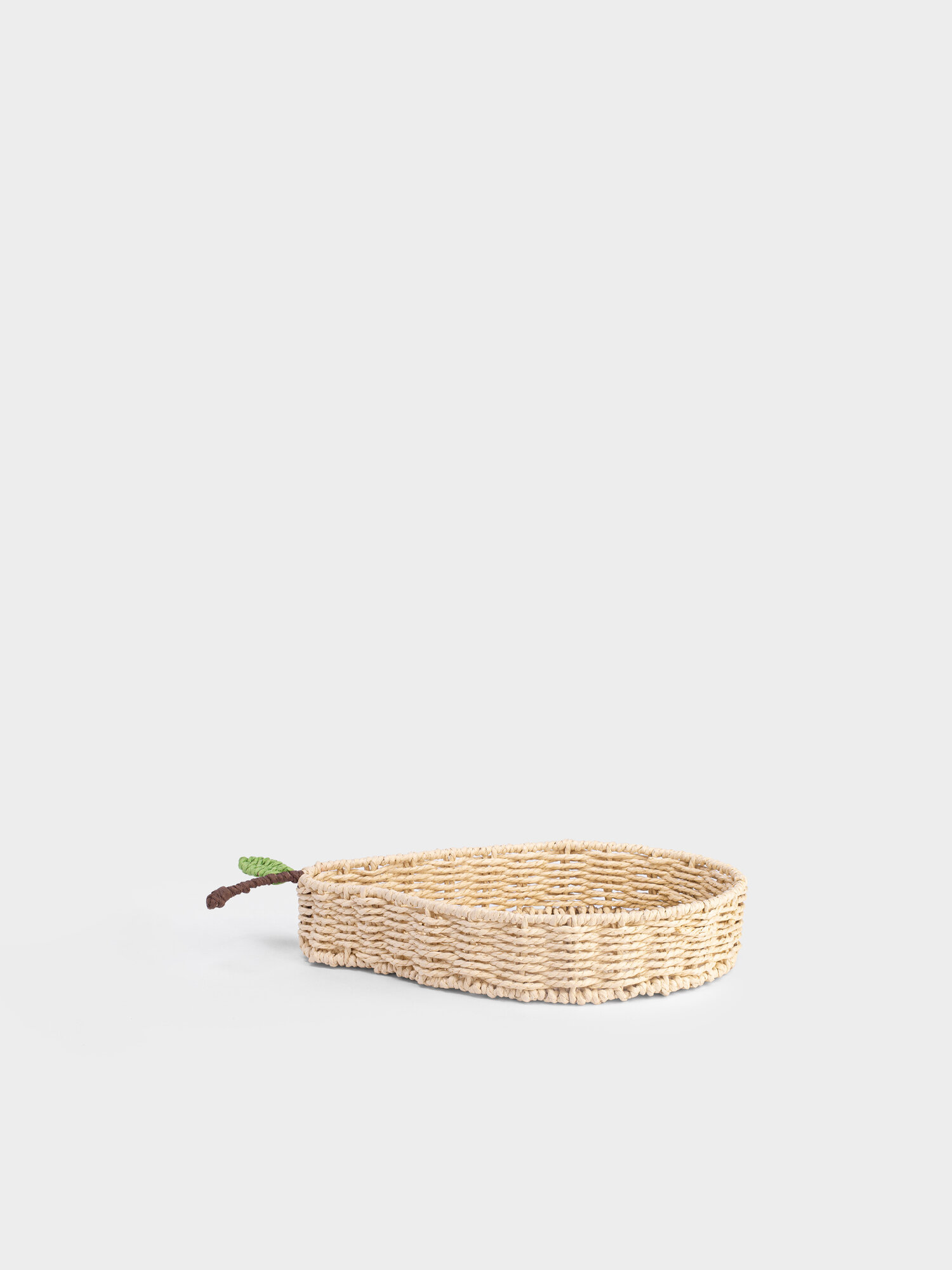Корзина для хранения, 41х20 см, плетеная, целлюлоза, Груша, Braided, Kuchenland