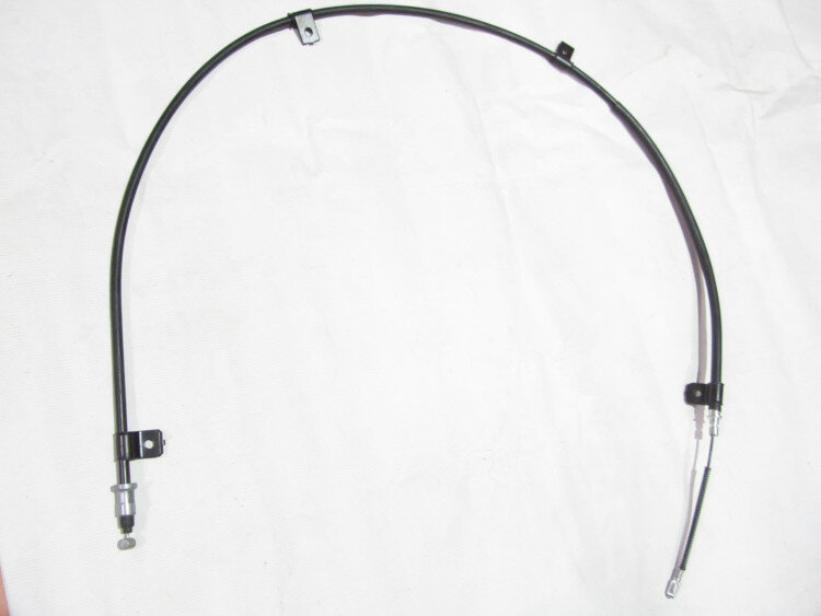 Трос ручного тормоза левый 96230545 Chevrolet Lanos T100 - L=167 см, - Parts-Mall