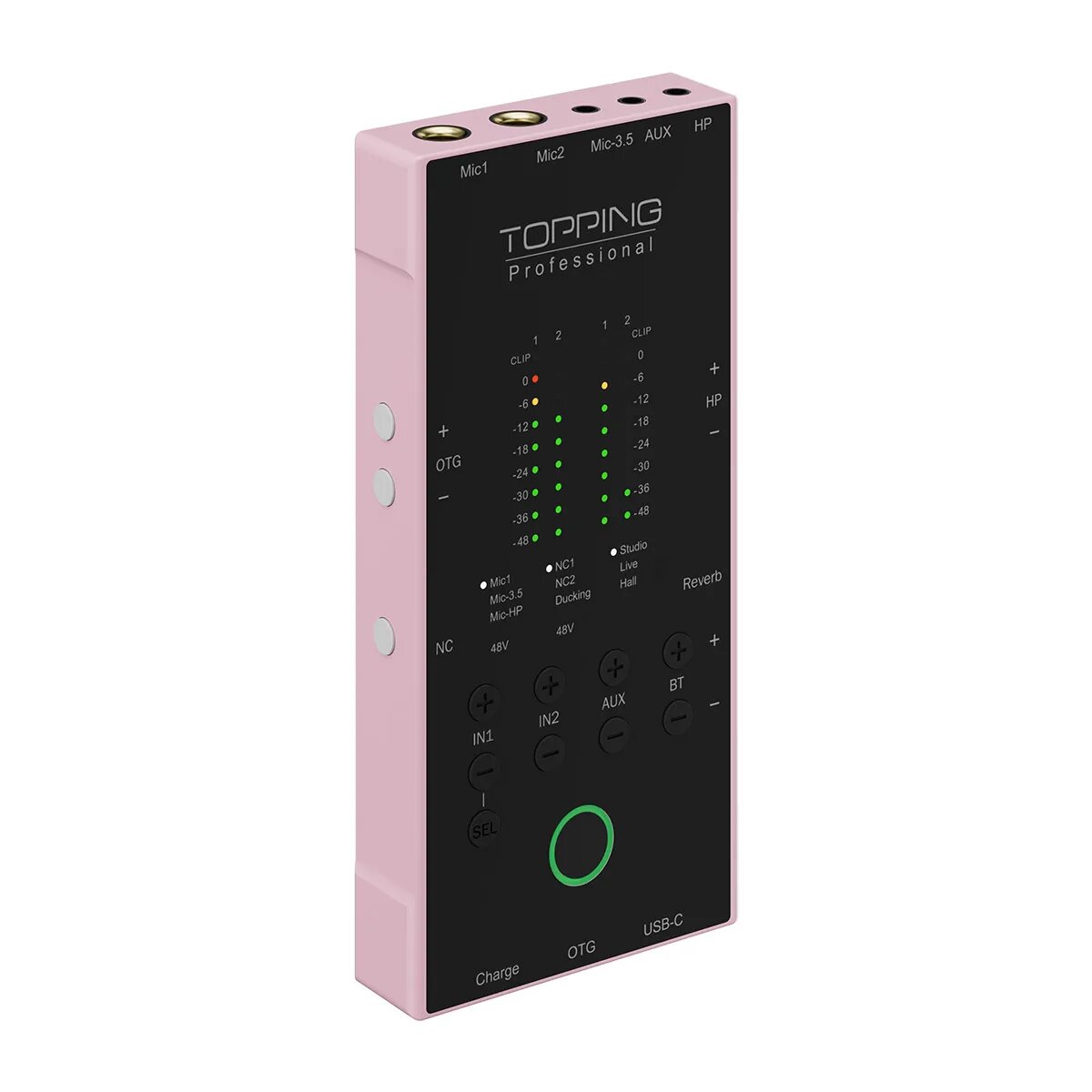 TOPPING M62 Портативный аудиоинтерфейс для наушников Pink