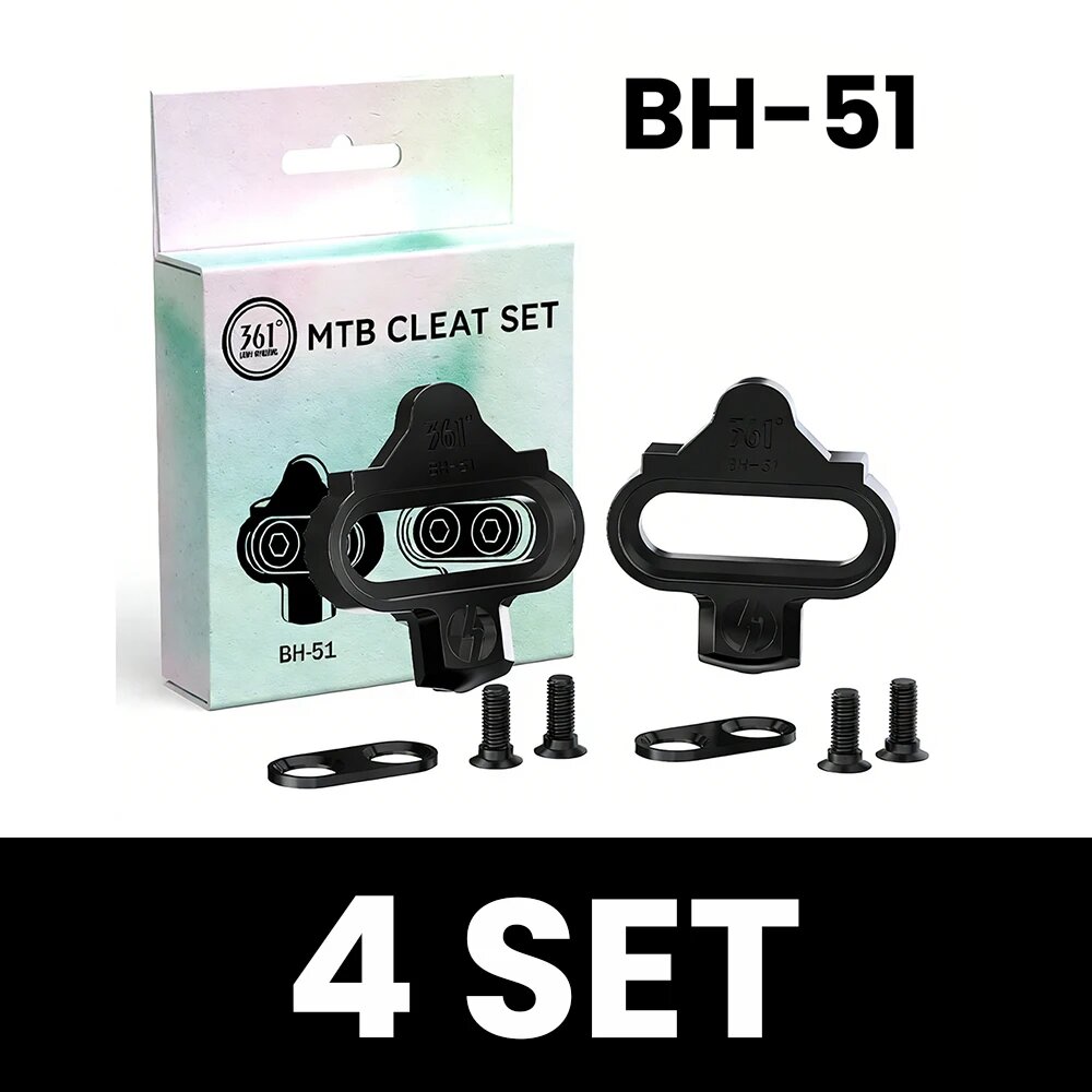 Клипсы MTB BH-51, 4 SET, черные