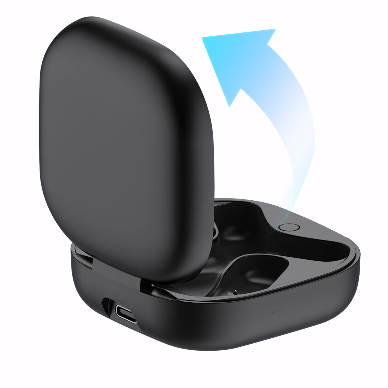 Зарядный кейс для SHOKZ OpenFit 2 (T920) и OpenFit 2+ (T921) с USB-C, ёмкостью 500 мА ч