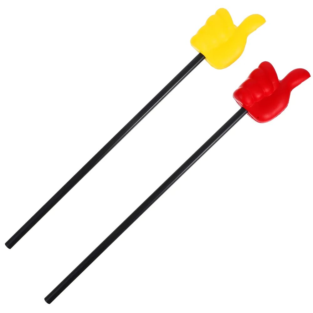 Пластиковые указки для пальцев, набор из 2 штук, разноцветные, для вечеринок и танцевальных выступлений