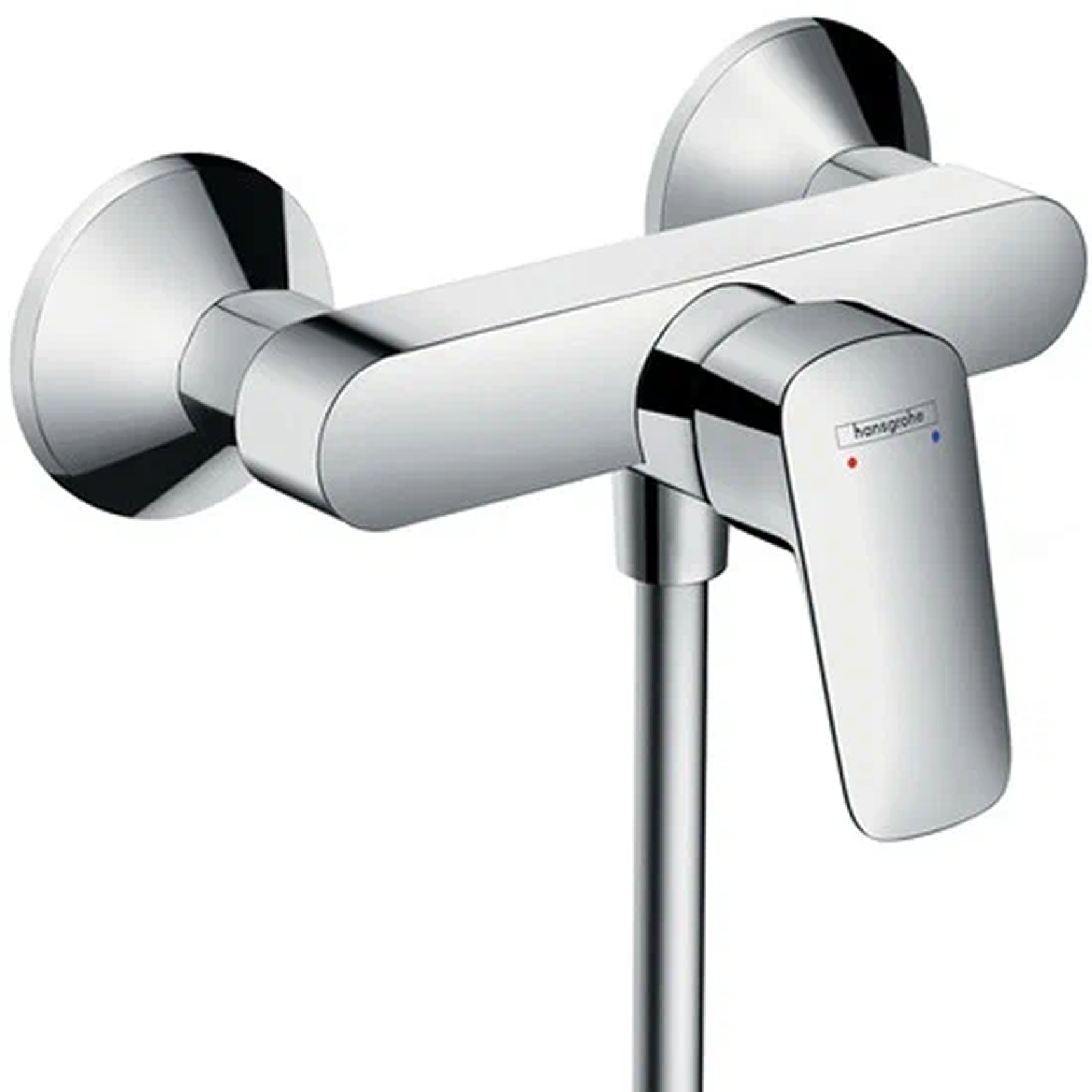 Смеситель для душа Hansgrohe Logis, гибкий излив, хромированное покрытие
