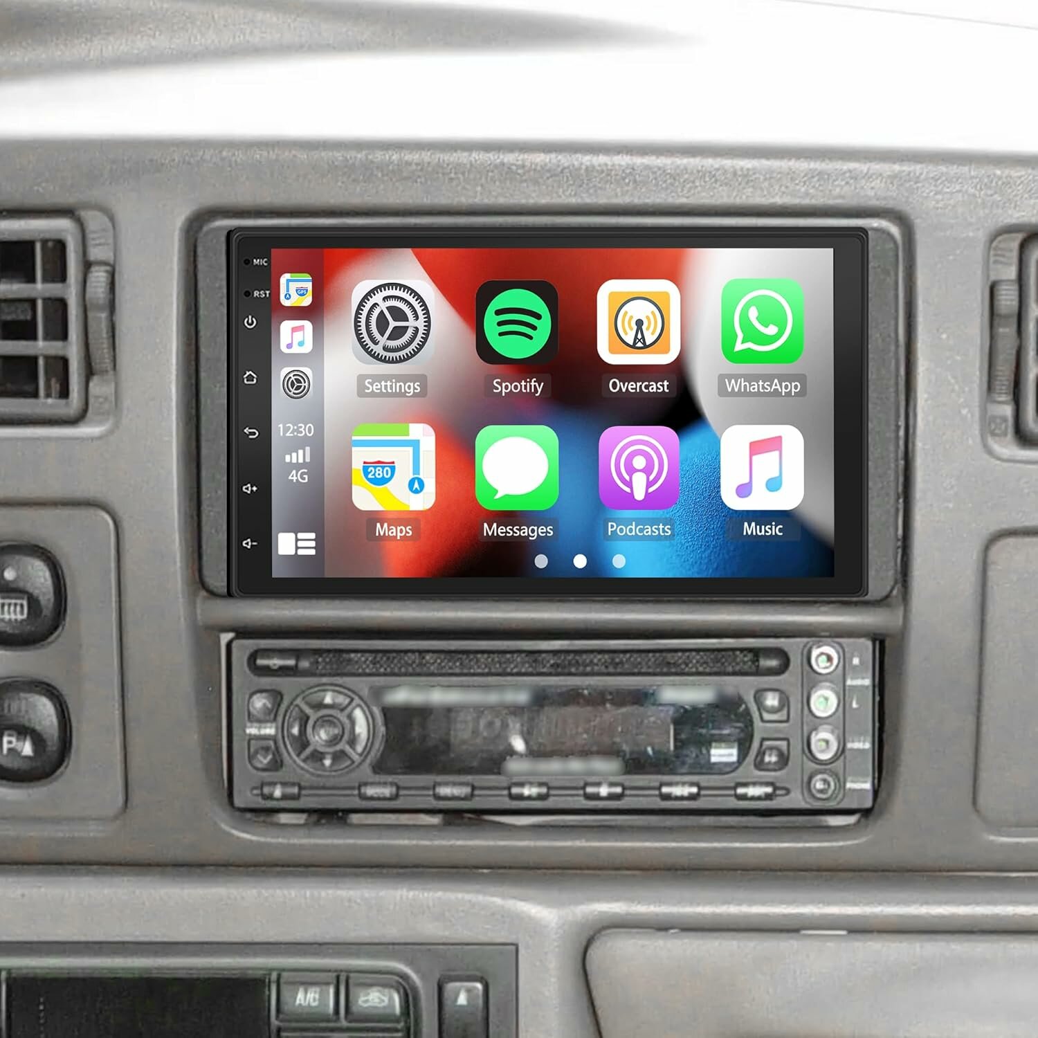 Автомобильная стереосистема для Ford F250 F350 1999 2000 2001 2002 2003 2004, 7-дюймовый Android 13 Автомобильная