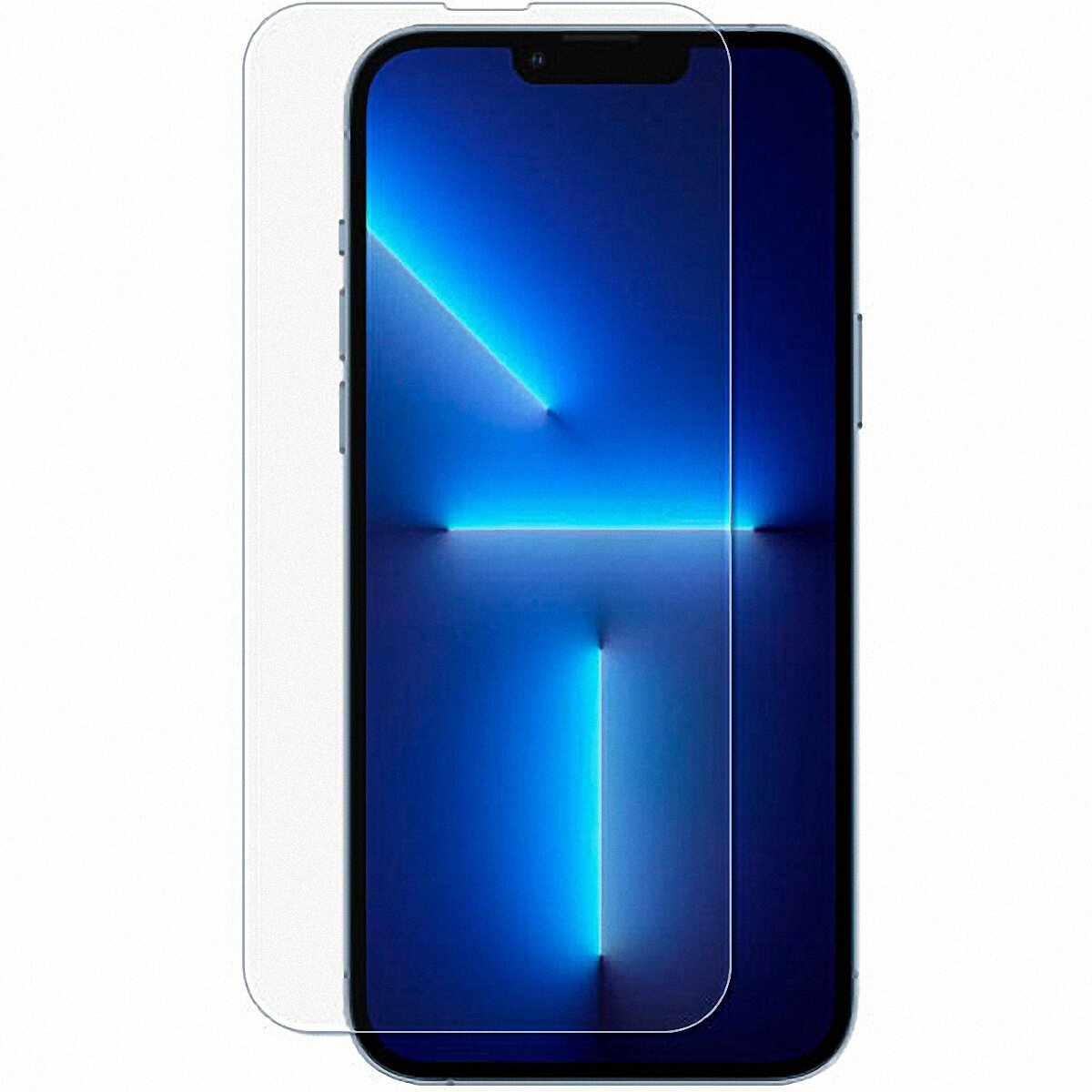 Защитное стекло для Apple iPhone 13 Pro Max прозрачное на плоскую часть экрана