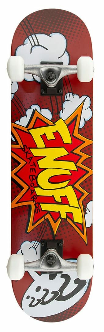 DECATHLON скейтборд Enuff POW, красный, 78.7 см x 19.7 см