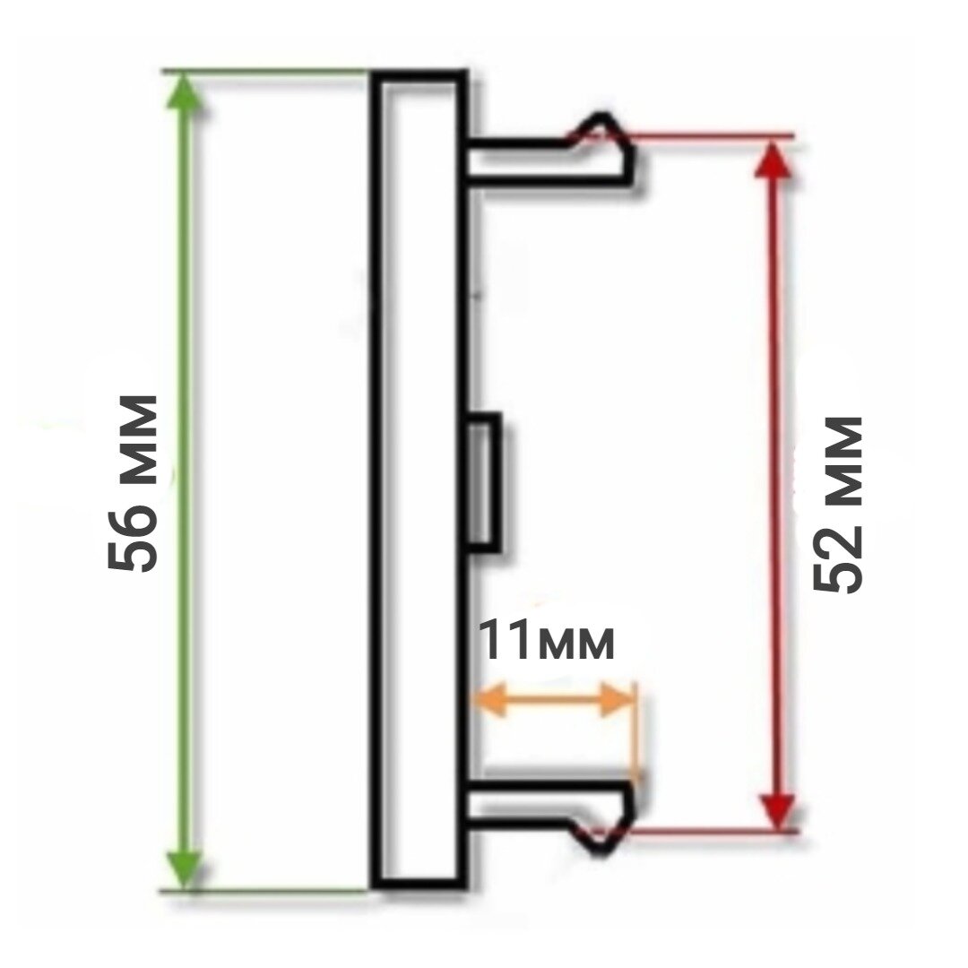 Размеры 56/52/11 Колпачки-заглушки для ступицы литых дисков Ford защитный колпачок на центральное отверстие 56 мм