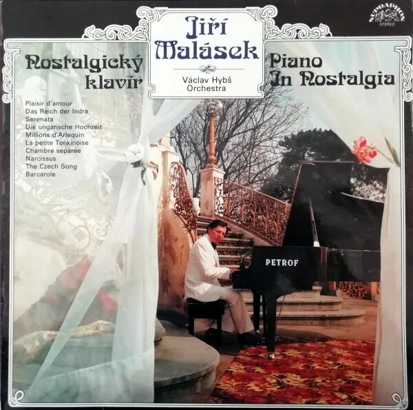 Jiří Malásek, Václav Hybš Orchestra - Nostalgický Klavír = Piano In Nostalgia EX