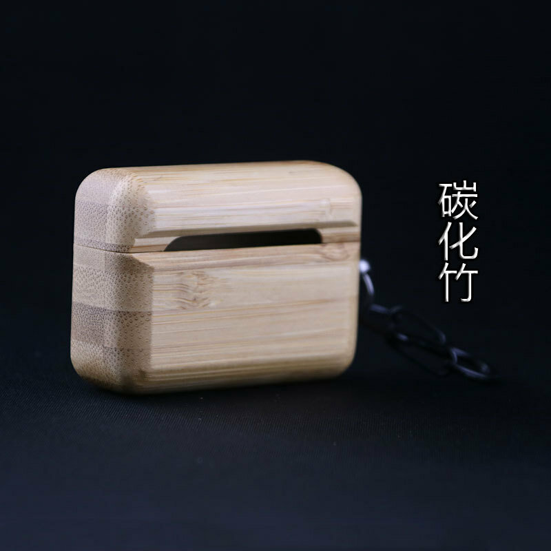 Деревянный защитный чехол для беспроводных Bluetooth-наушников AirPods Pro 2, чехол для AirPods 4 из орехового дерева.
