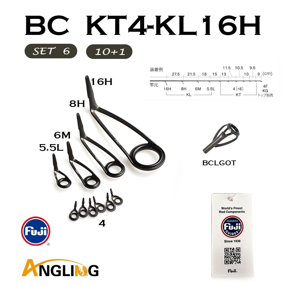 Fuji KL-L M H Concept O Ring BC-SET6, LGOT 4-1.0