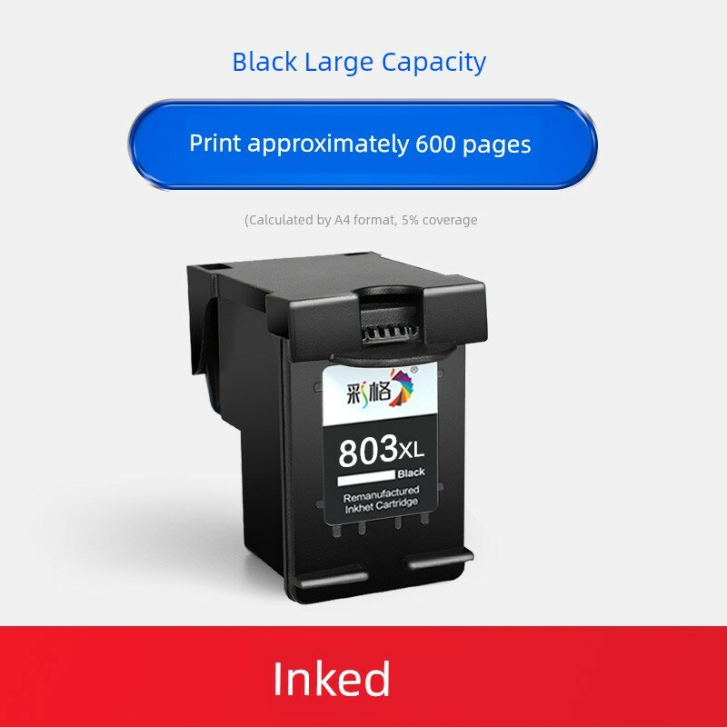 Официальный оригинальный цветной сетки подходит для принтера HP 2600, чернильный картридж HP803, специальный картридж