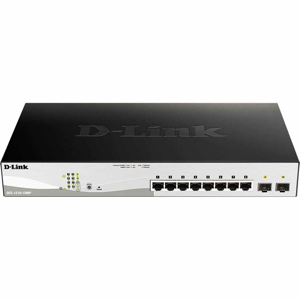 D-Link DL-DGS-1210-10MP/F3A Коммутатор POE