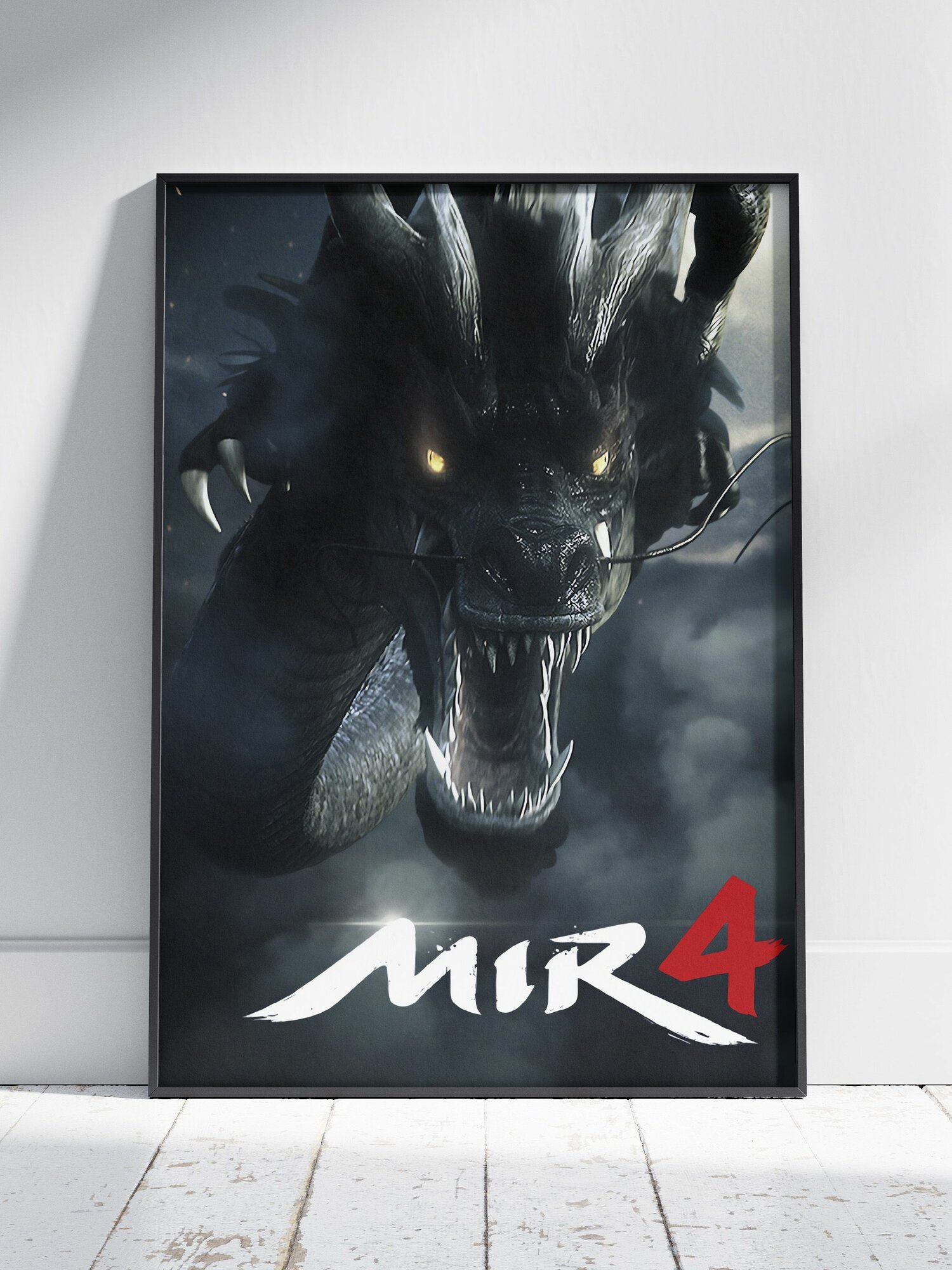 Плакат на стену для интерьера Мир4 (MIR4 - 1) - Постер по игре формата A3 (30x42 см)