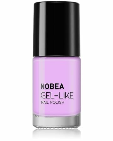 Лак для ногтей NOBEA Day-to-Day Gel-like Nail Polish, оттенок #N69 Sweet violet, 6 мл