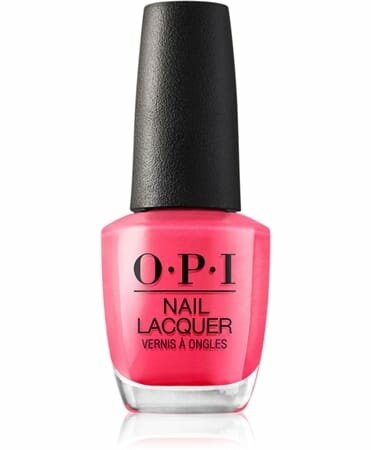 Лак для ногтей OPI Nail Lacquer Strawberry Margarita, красный, 15 мл