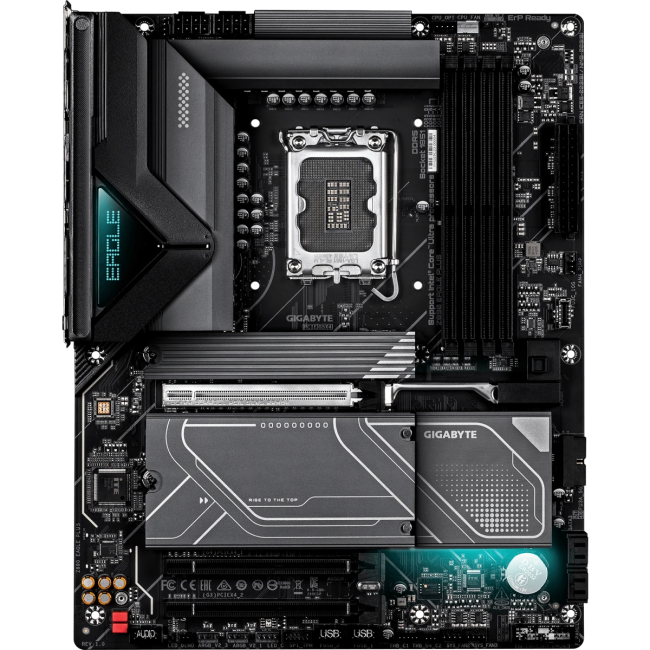Z890 EAGLE PLUS Материнская плата Gigabyte Soc-1851 Intel Z890 4xDDR5 ATX AC`97 8ch(7.1) 2.5Gg RAID