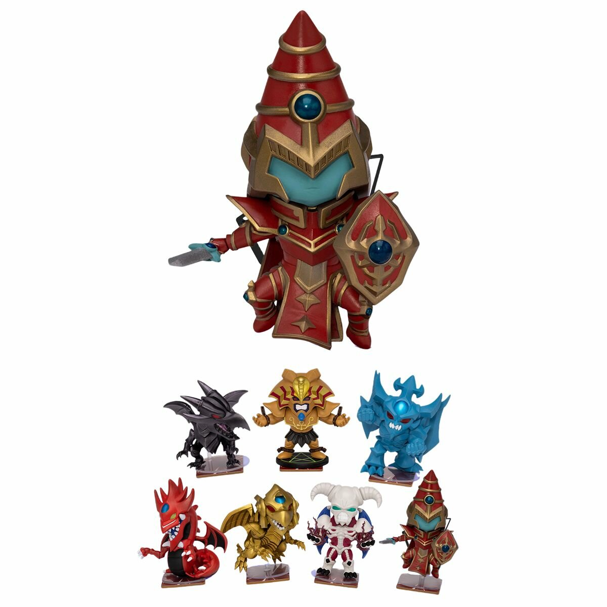 Шарнирная коллекционная фигурка HMTYQNB: HIPLAY Beast Kingdom MEA-091 Серия Yu-Gi-Oh, блайнд-бокс (полный набор)