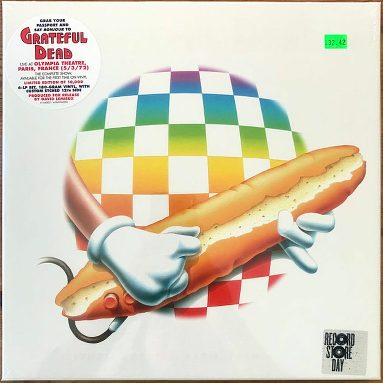 Виниловая пластинка Grateful Dead - Olympia Theatre, Paris, France (5 3 72)2 (-Набор из 5 LP-)