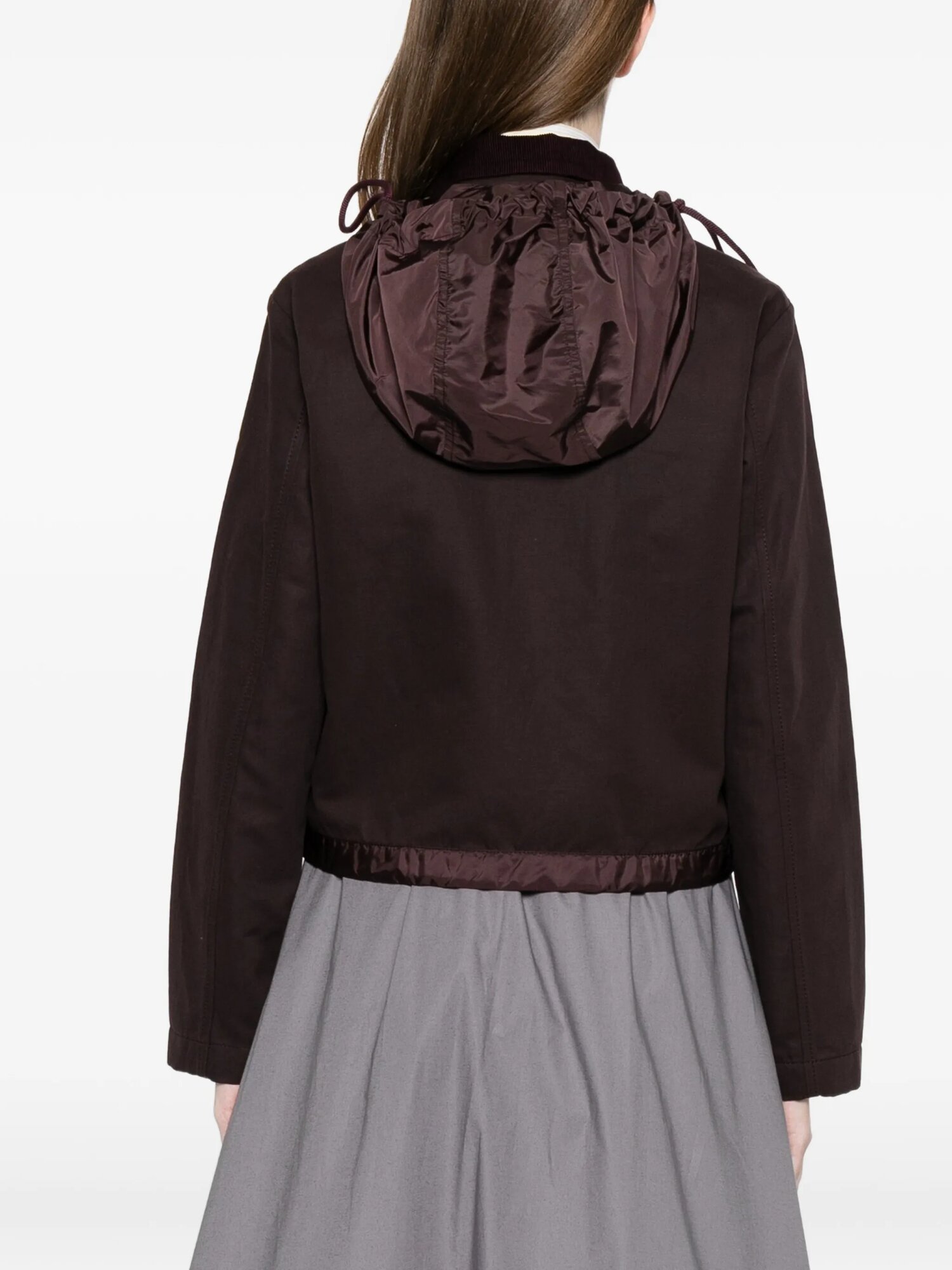 Куртка Moncler, размер 40, purple — фото 1