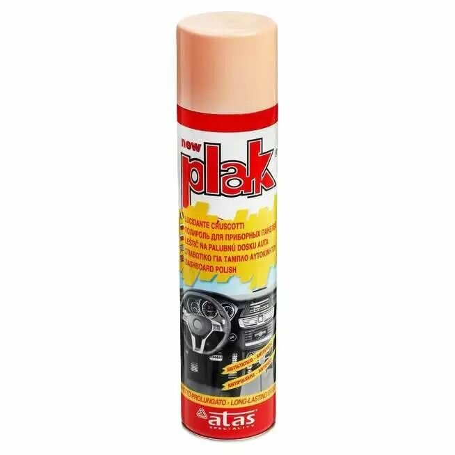 Полироль для пластика "PLAK" 400 ml, Аэрозоль, для интерьера