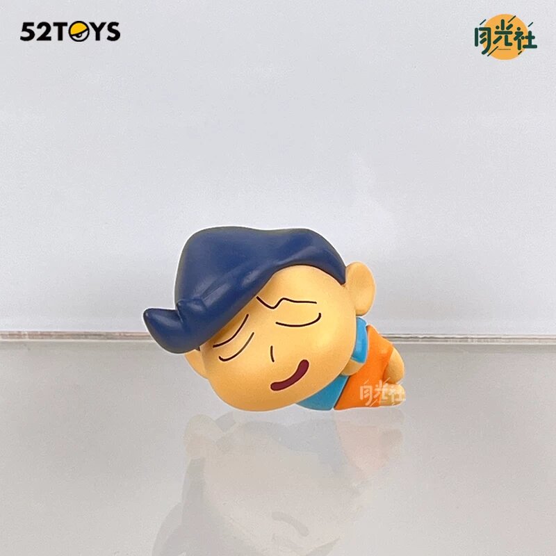 52TOYS Crayon Shin-chan MINIME: Милая фигурка в лежачей позе, слепой пакет/коробка, подарок, украшение Подтверждение