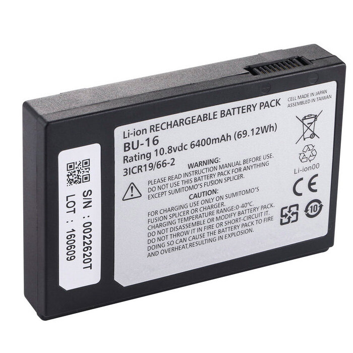 Iins067 Аккумулятор для Sumitomo BU-16 Type-Q102 Series Type-82C T-72 — фото 1