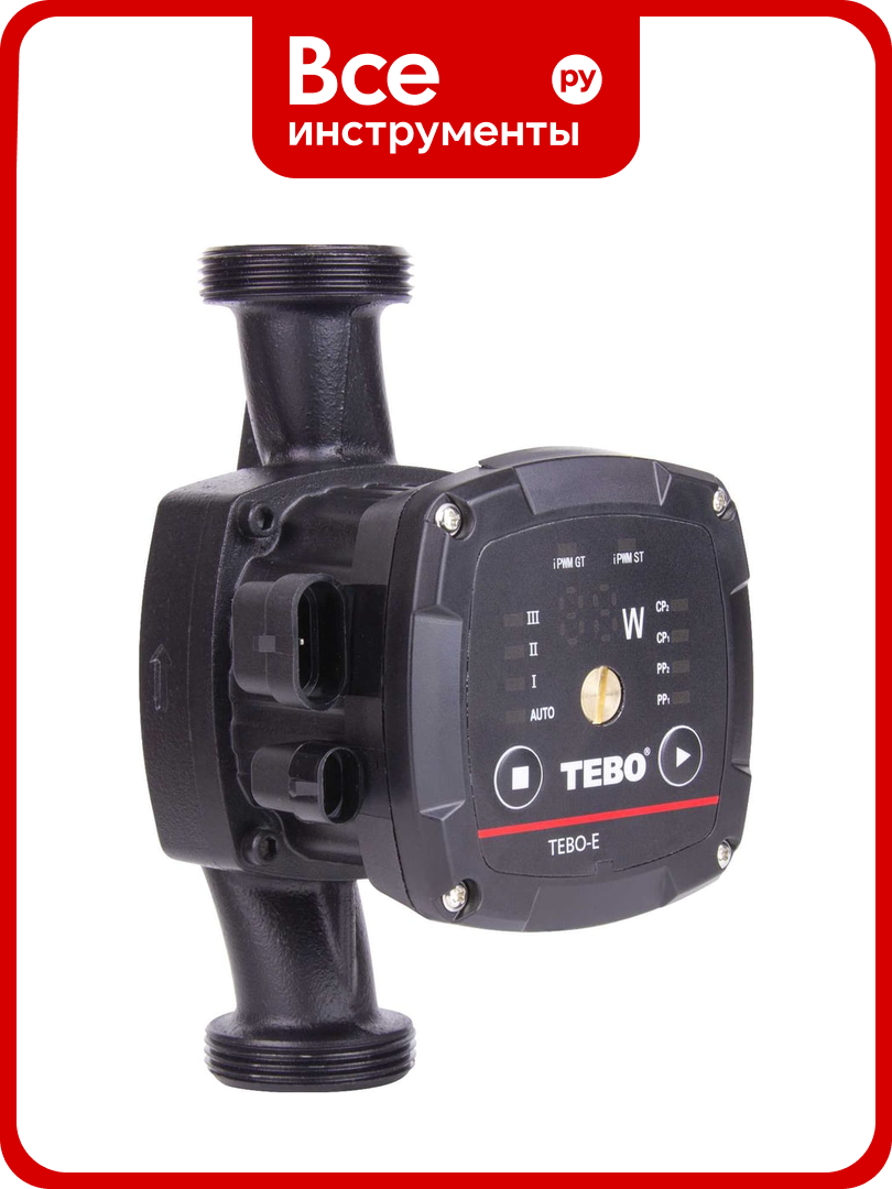 Энергосберегающий циркуляционный насос TEBOE 25/6-130 T-НЦ. Е.703.25.6.130. CN, создания принудительной циркуляции
