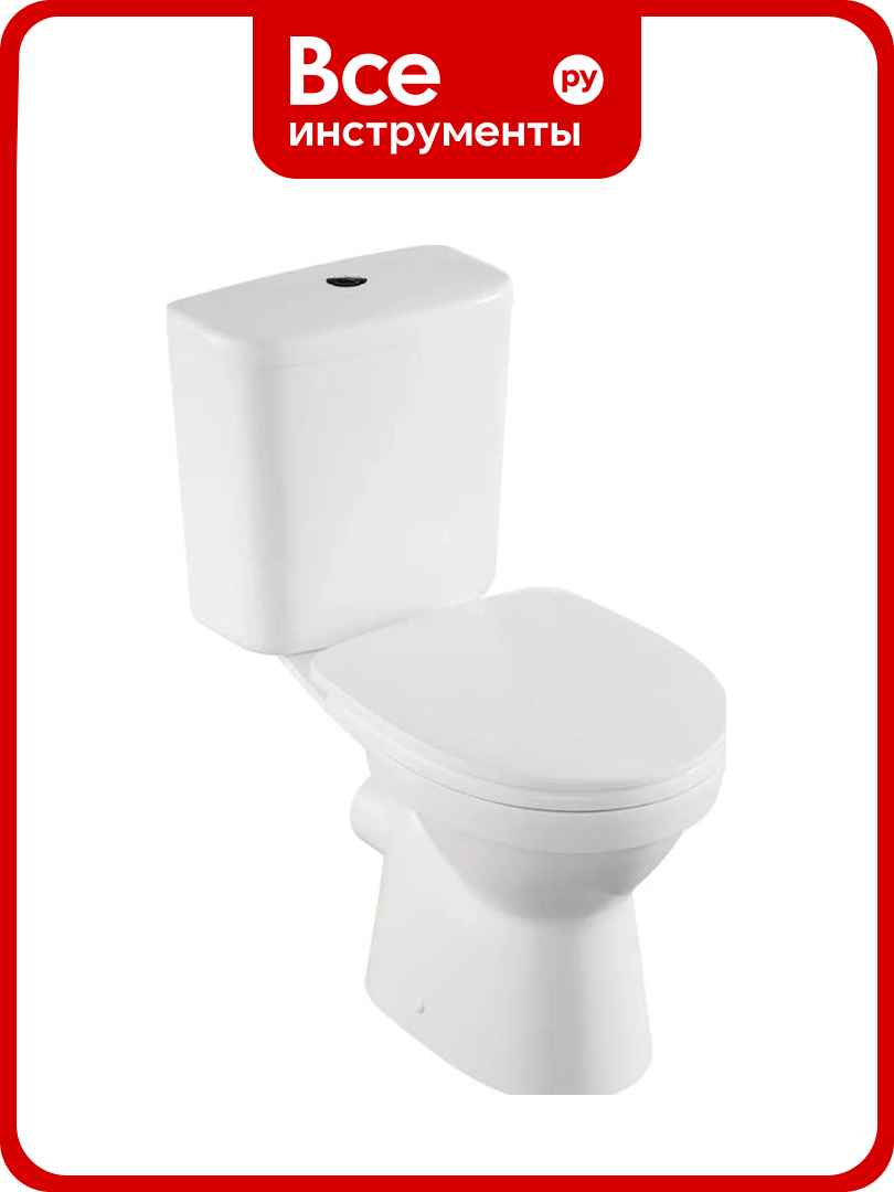 Унитаз Norm Fit 9844B099-7203, с функцией биде, термопласт, микролифт, 3/6 л