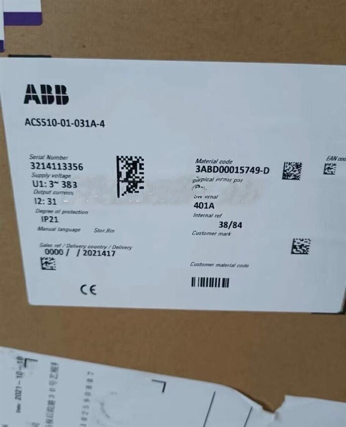 Модуль ABB ACS550-01-031A-4